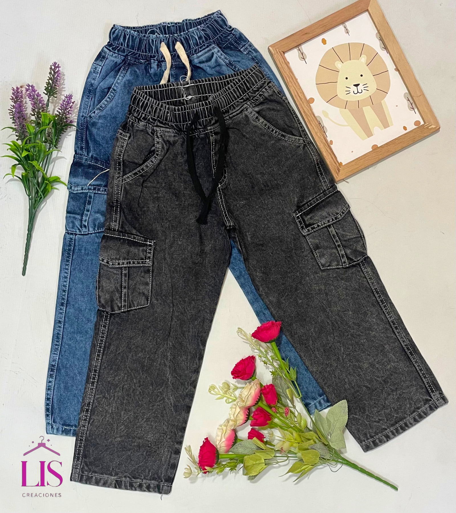 6 WIDE LEG NENE CARGO – Creaciones Lis